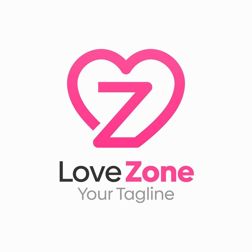 Love Zone Logo Design Template. Good for Business, Agency, Community and Organization 50389155 ...