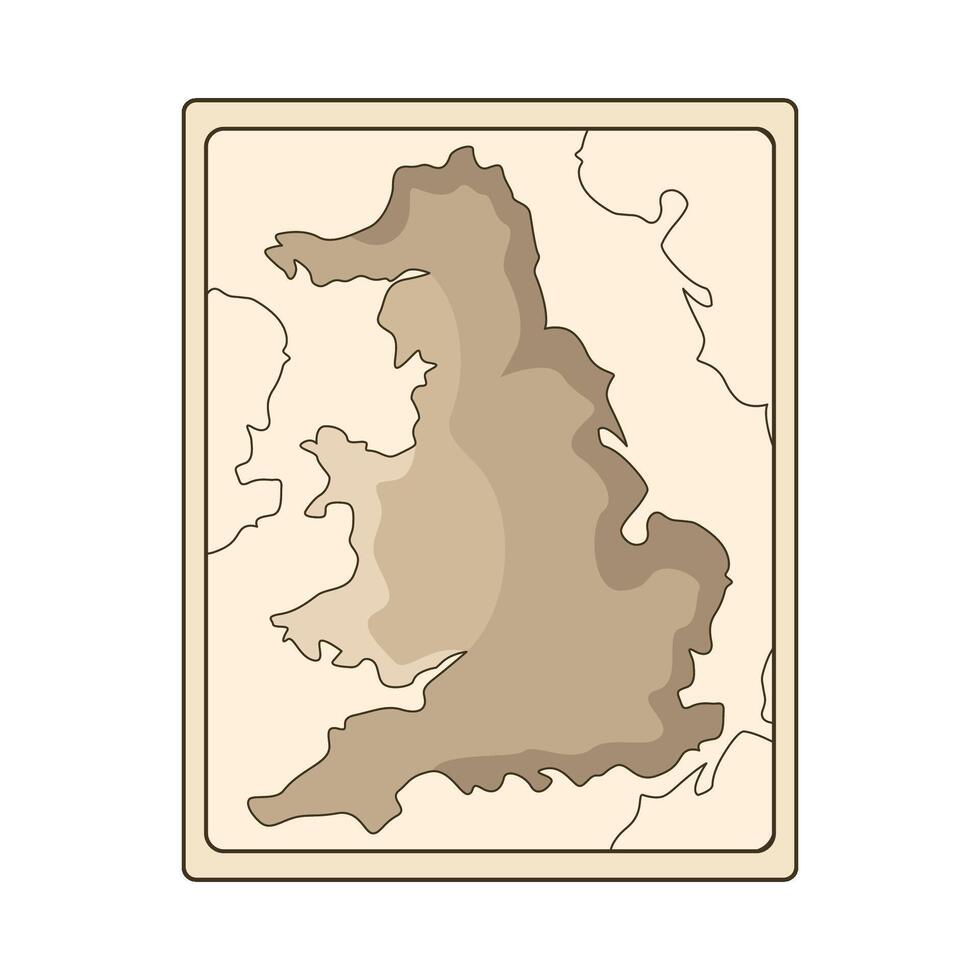 illustration of old map 50424402 Vector Art at Vecteezy