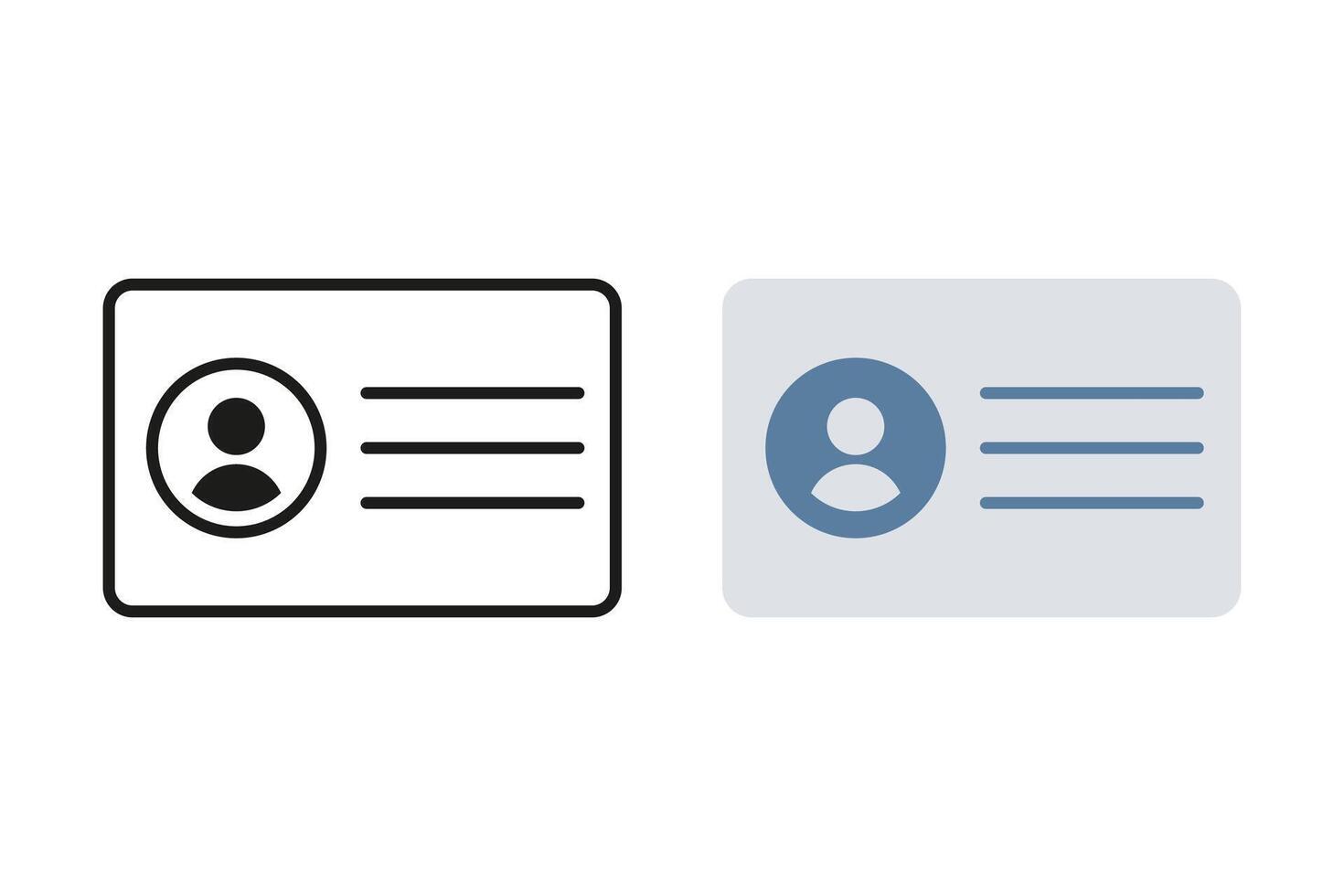 ID card icon set, driver license, staff id card symbol sing 50426449 ... ID card icon set, driver license, staff id card symbol sing 50426449 ...