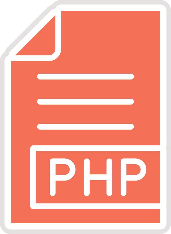 php icono diseño ilustración 50450698 Vector en Vecteezy