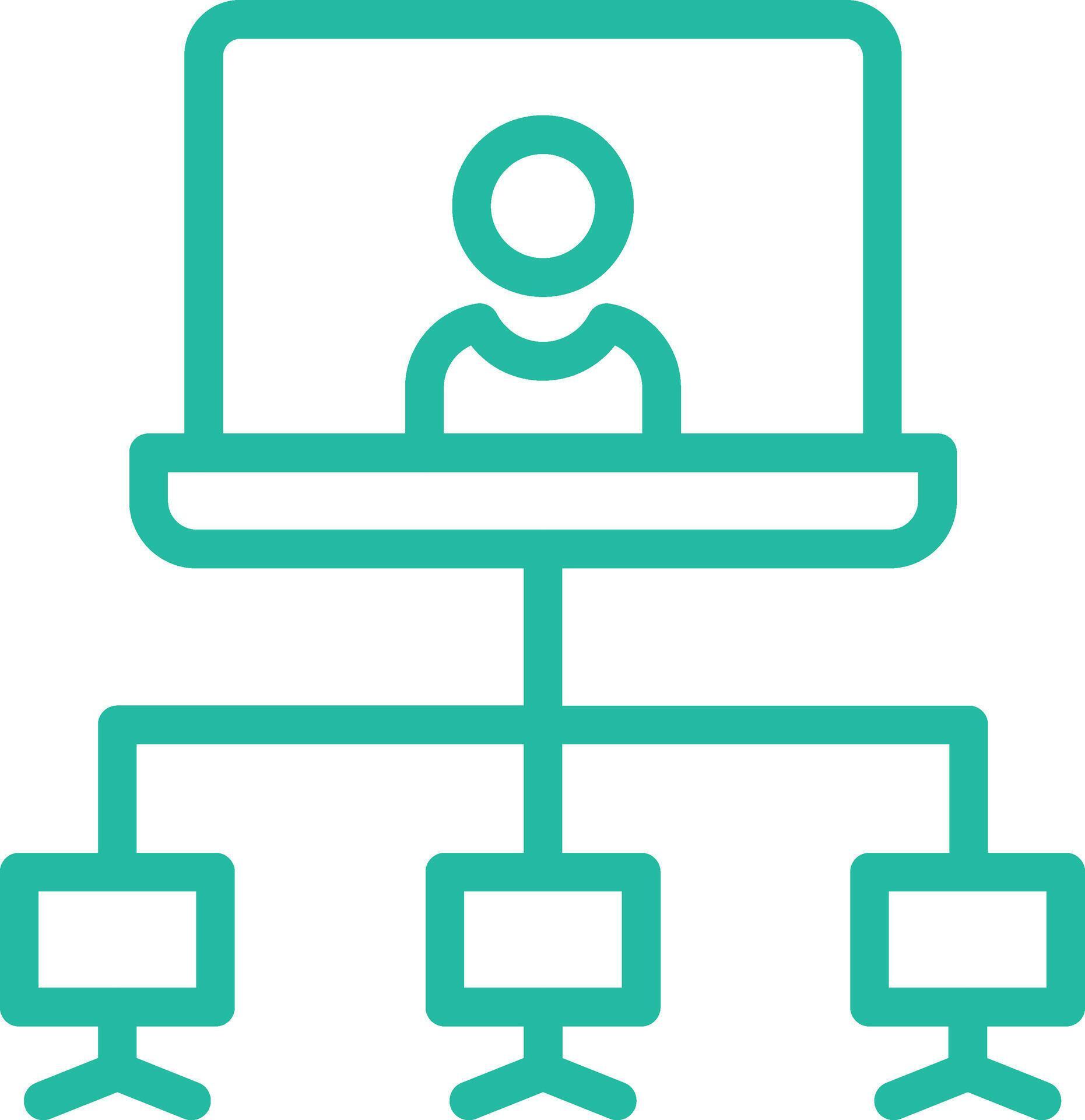 Client server Icon Design Illustration 50456482 Vector Art at Vecteezy