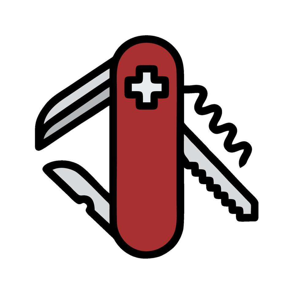 swiss army knife icon illustration 50462750 Vector Art at Vecteezy