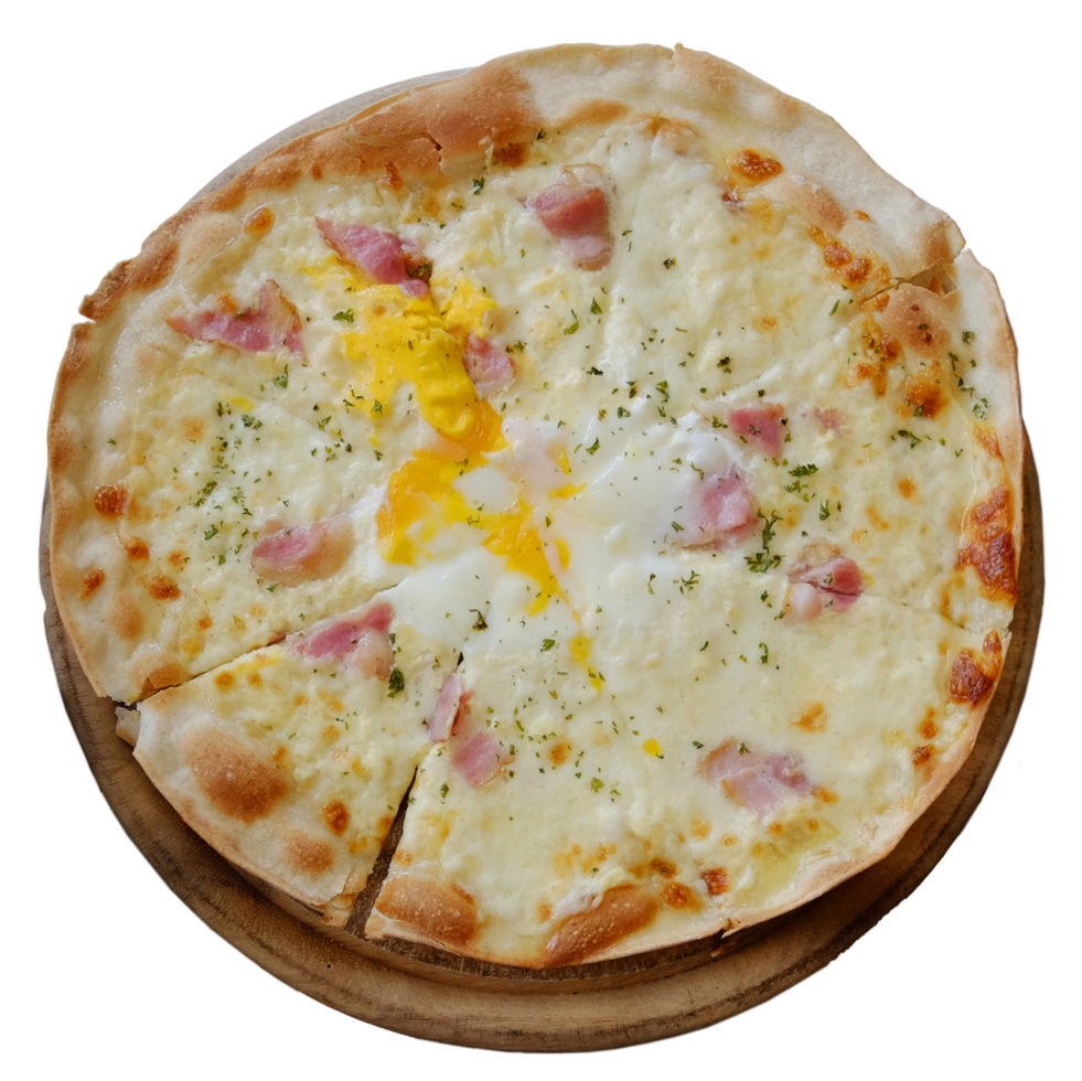 Fresh homemade ham cheese pizza on wooden plate. food clip art and ... Fresh homemade ham cheese pizza on wooden plate. food clip art and ...