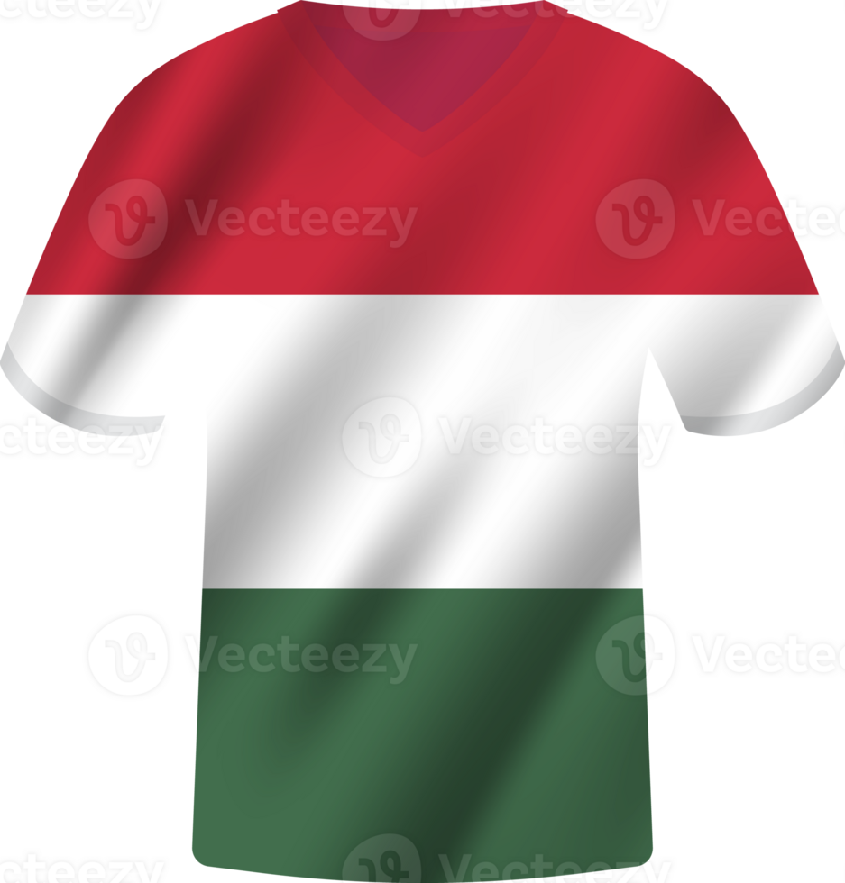 Hungary Flag Waving Jersey Soccer Team 50477220 Png