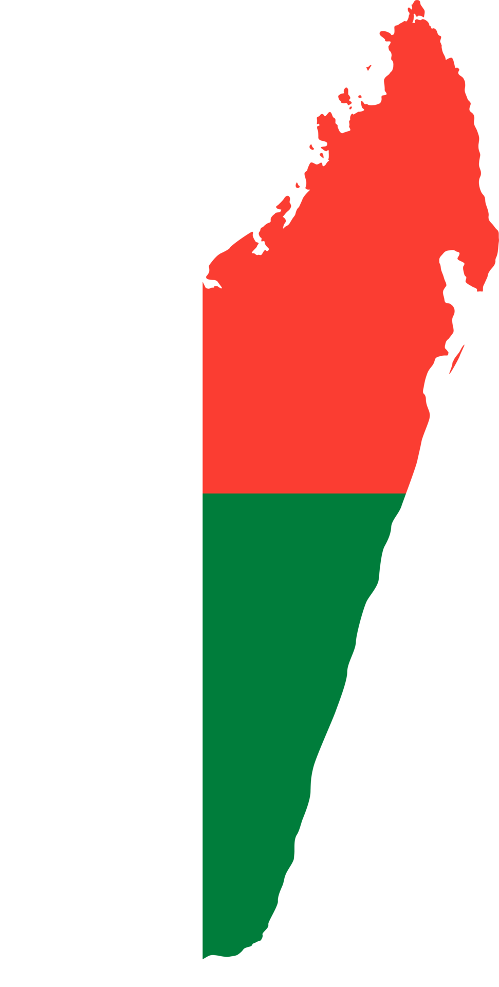Madagascar Flag Pattern On Country Map 50477603 Png