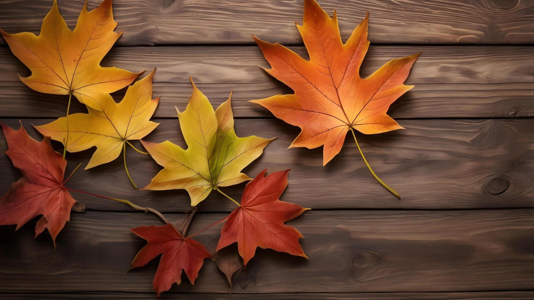Colorful Autumn Fall Maple Leaves 50485839 Stock Photo at Vecteezy