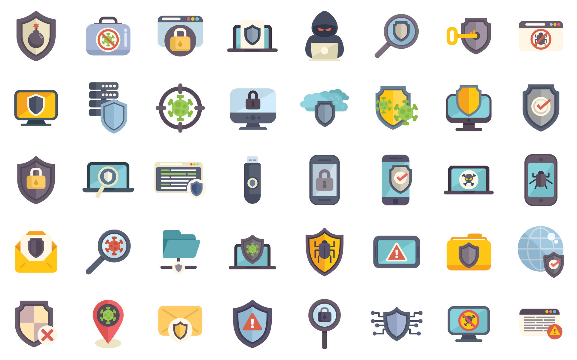 Cyber Security Virus Protection Internet Security Data Protection