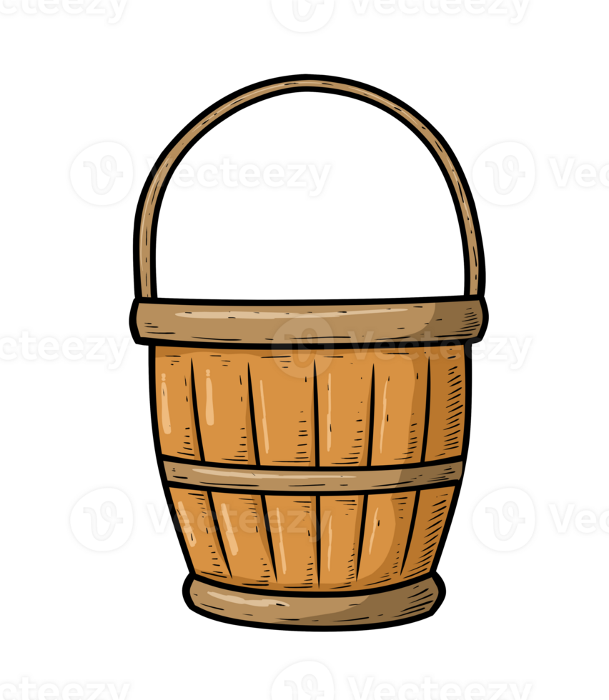 Wooden bucket retro cartoon clip art 50496252 PNG Wooden bucket retro cartoon clip art 50496252 PNG