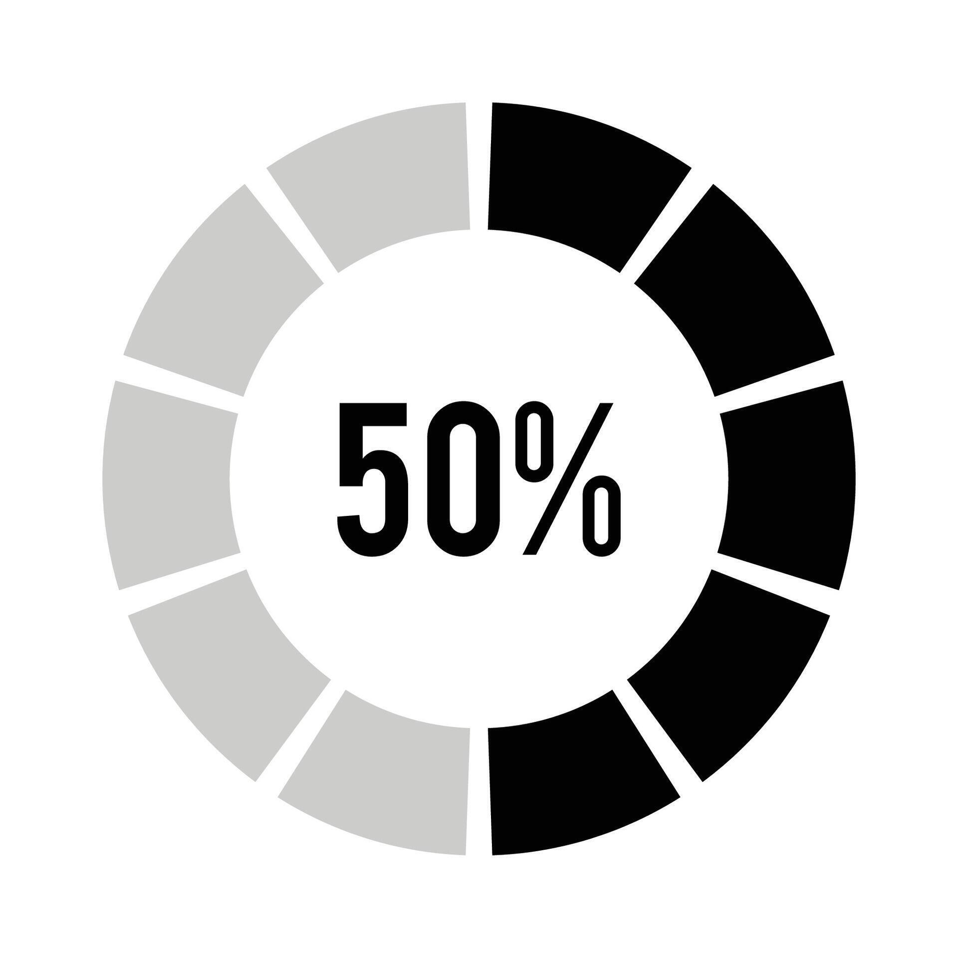 Circle 50 percent loading or circle 10 percent progress. 50498882 ... Circle 50 percent loading or circle 10 percent progress. 50498882 ...