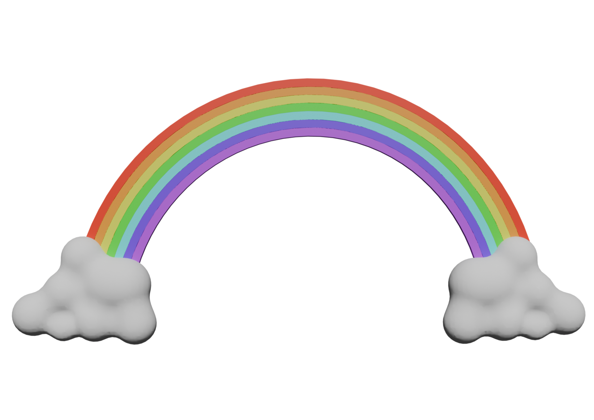 Rainbow clipart - rainbow clipart 50516553 PNG