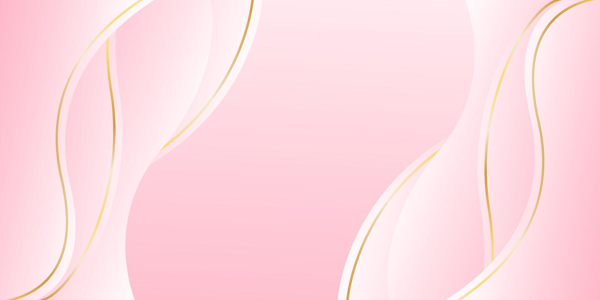 Elegant pink luxury background. Pink beauty wallpaper with wave shapes ...