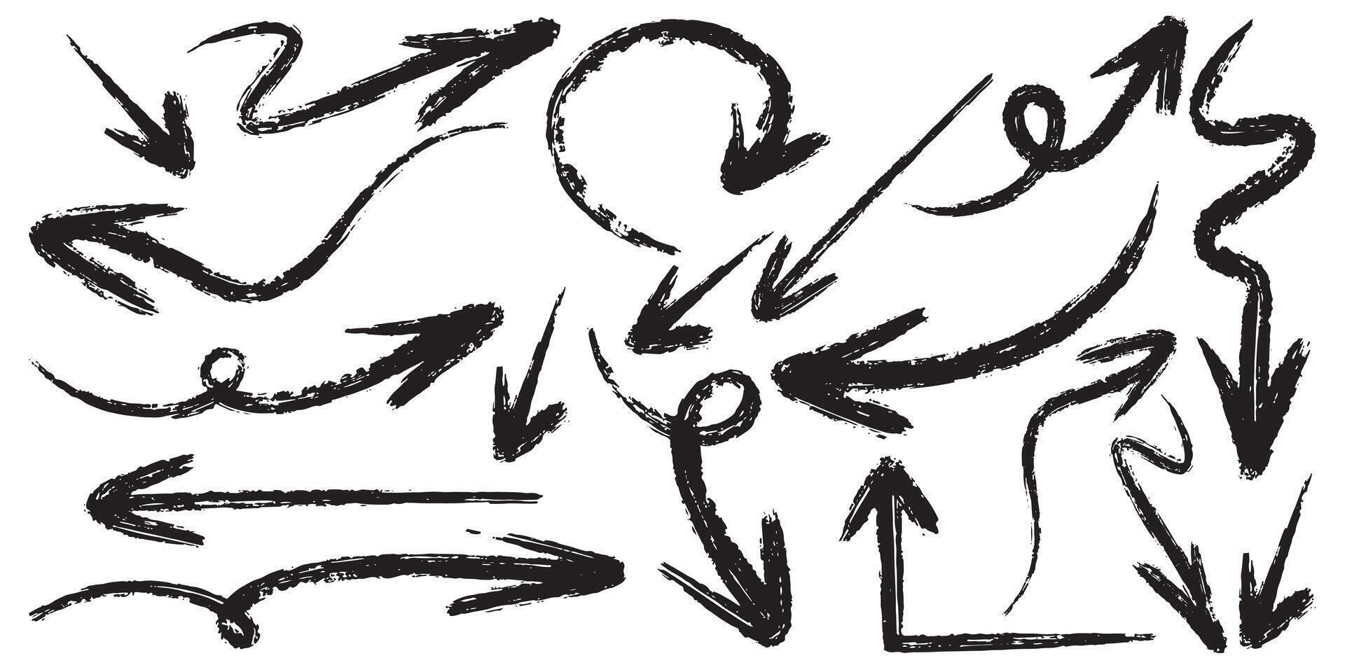 Set of Hand drawn arrows doodle 50545336 Vector Art at Vecteezy Set of Hand drawn arrows doodle 50545336 Vector Art at Vecteezy
