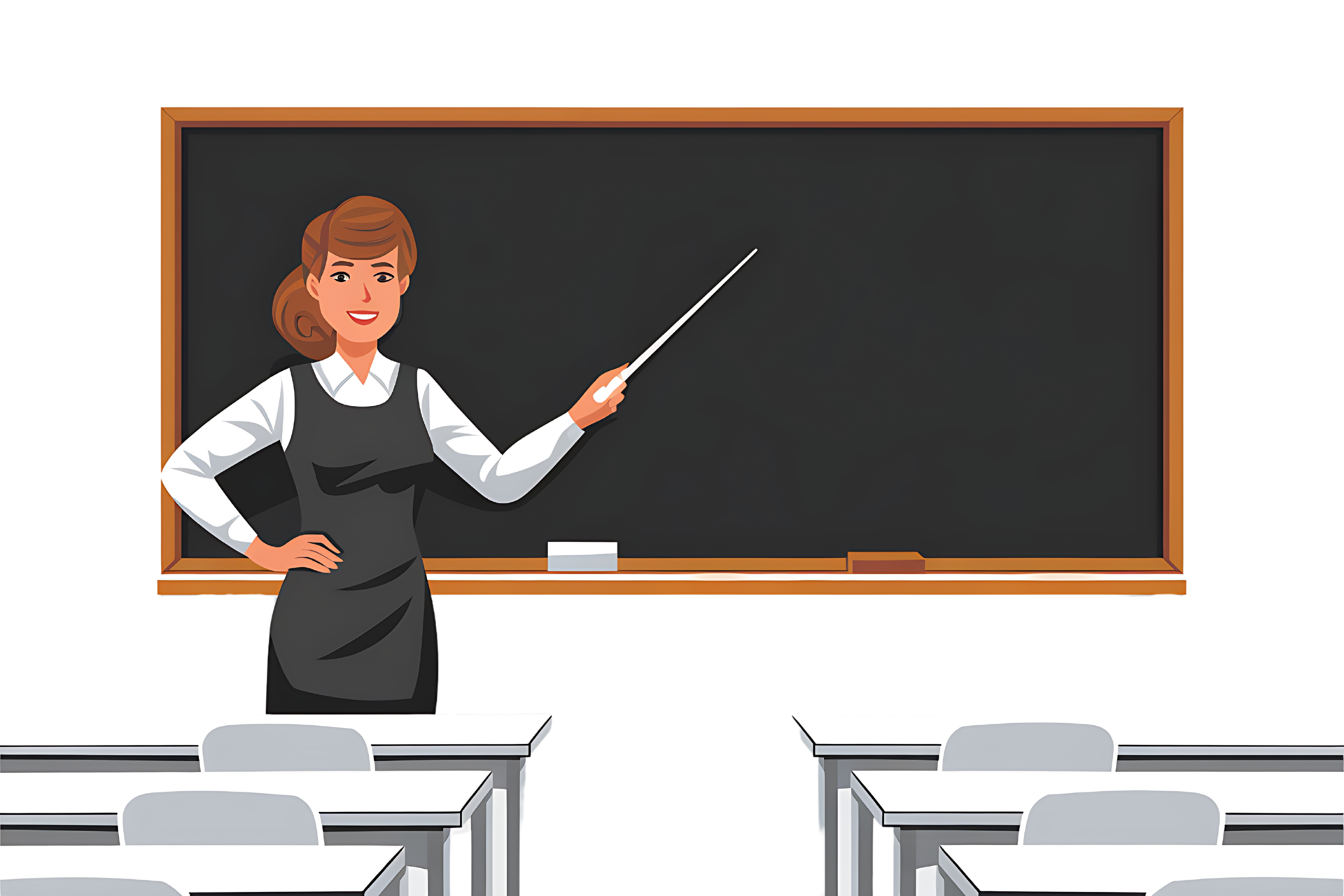Teacher teaching in classroom 50545805 PNG
