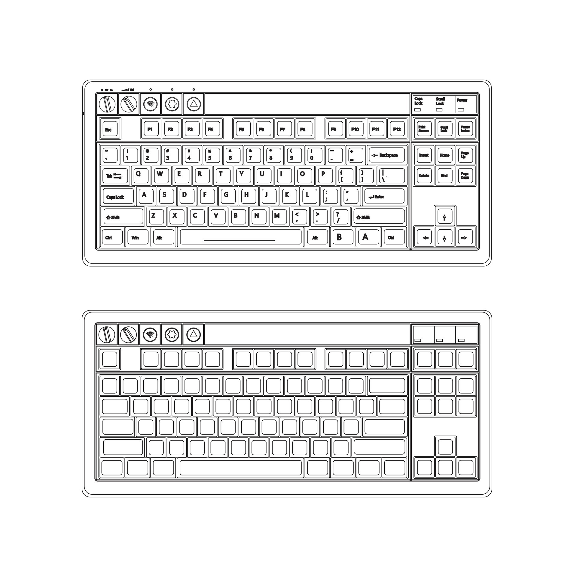 Computer Keyboard Icon Illustration Template 50548136 Vector Art At Vecteezy