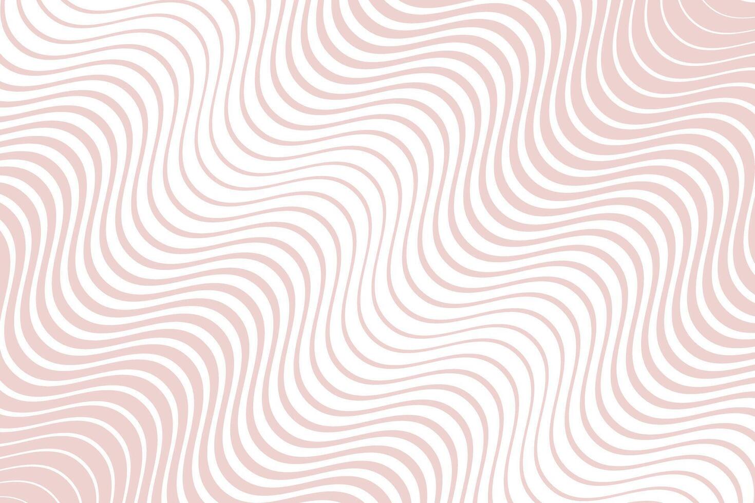 Simple Lite Peach Color Smooth Daigonal Zig Zag Line Pattern A Pink