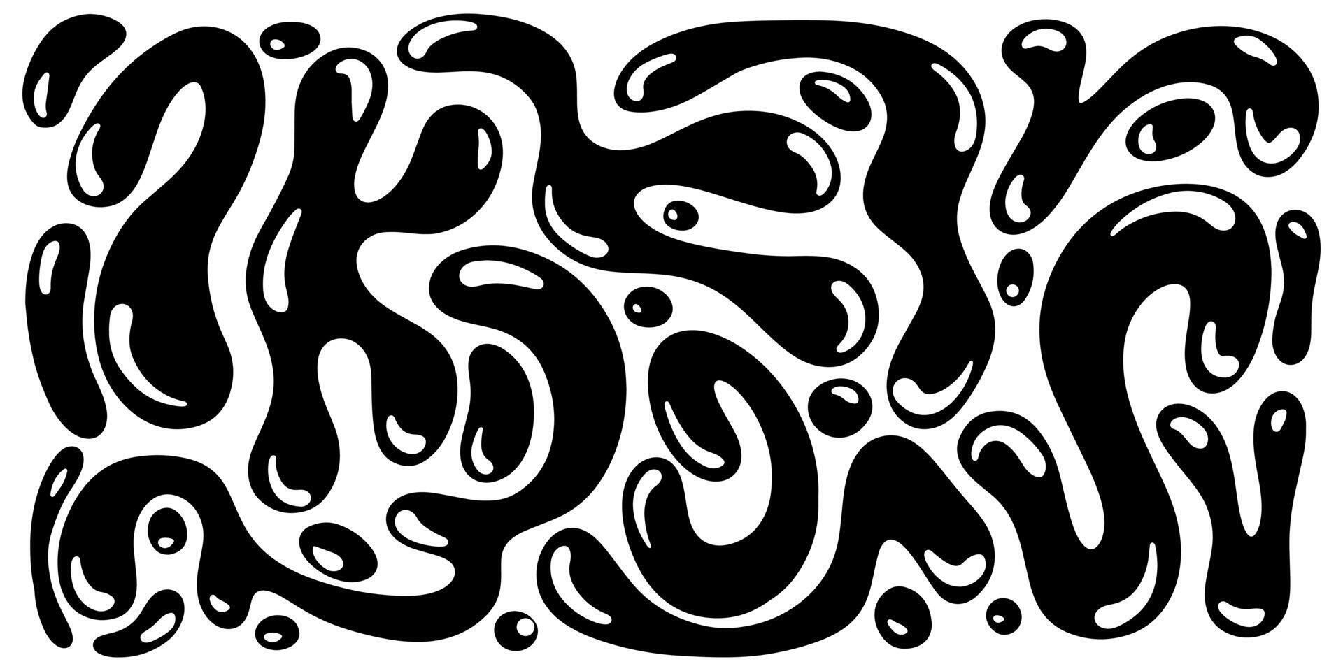 Random blotch, inkblot. Organic blob, blot. Random blob organic ...