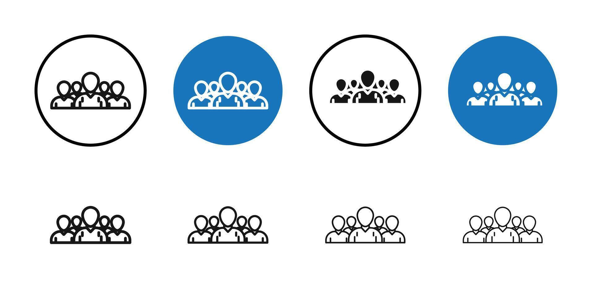 Team icon Thin line art collection 50570435 Vector Art at Vecteezy Team icon Thin line art collection 50570435 Vector Art at Vecteezy