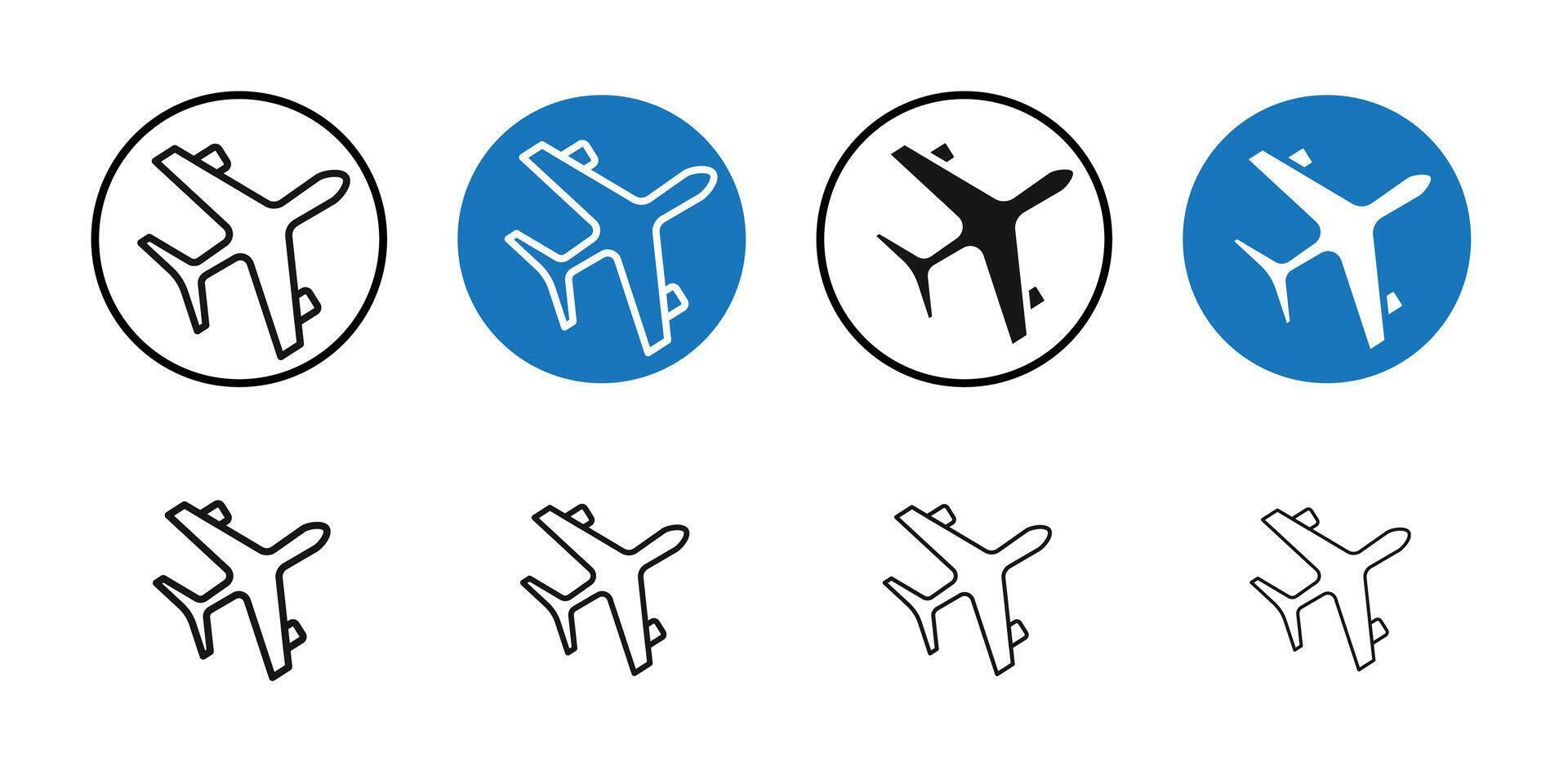 Plane icon Thin line art collection 50570478 Vector Art at Vecteezy Plane icon Thin line art collection 50570478 Vector Art at Vecteezy
