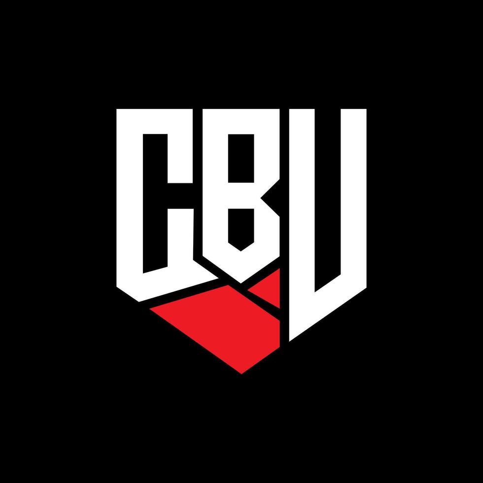 cbu letra logo resumen diseño. cbu único diseño. unidad de negocio central. 50577268 Vector en ...