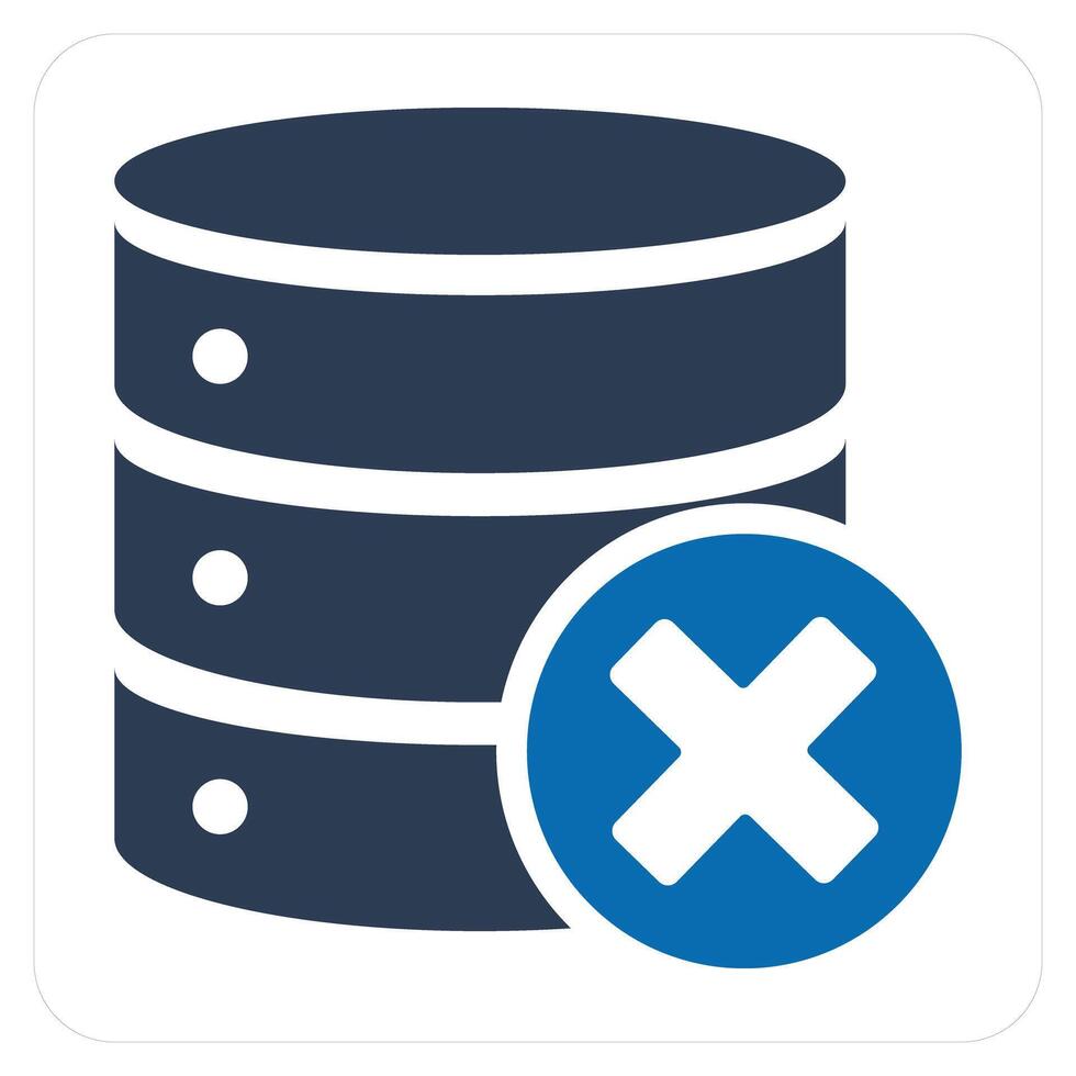 Wrong Server and no data icon concept 50589677 Vector Art at Vecteezy