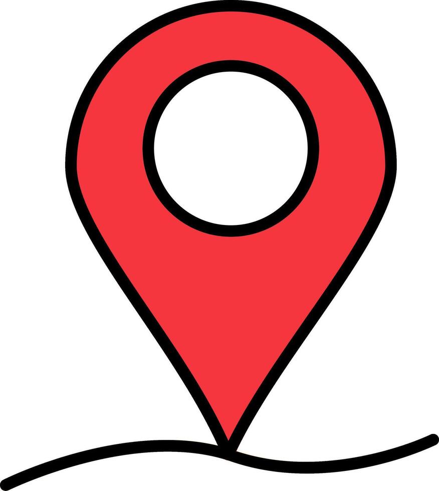 Map Pointer Line Filled Icon 50637565 Vector Art At Vecteezy