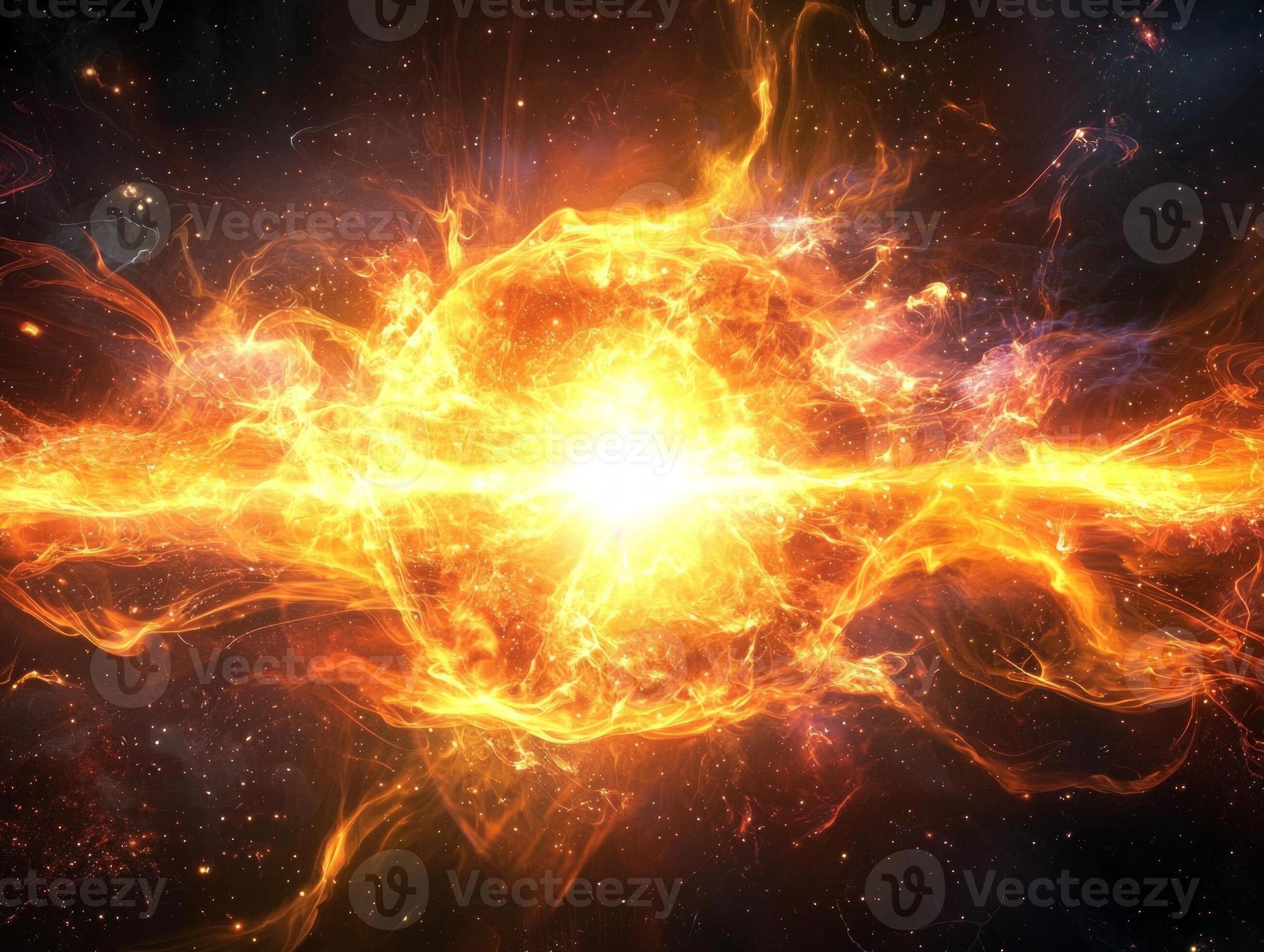 vibrant burst of fiery red particles explodes outward, forming a ... vibrant burst of fiery red particles explodes outward, forming a ...