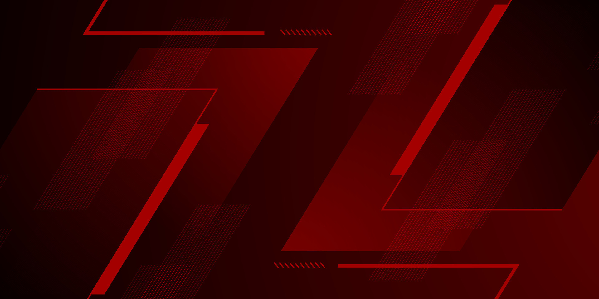 Dark red dynamic gradient abstract 3D background with shadow and overlap shapes. Square pattern ...