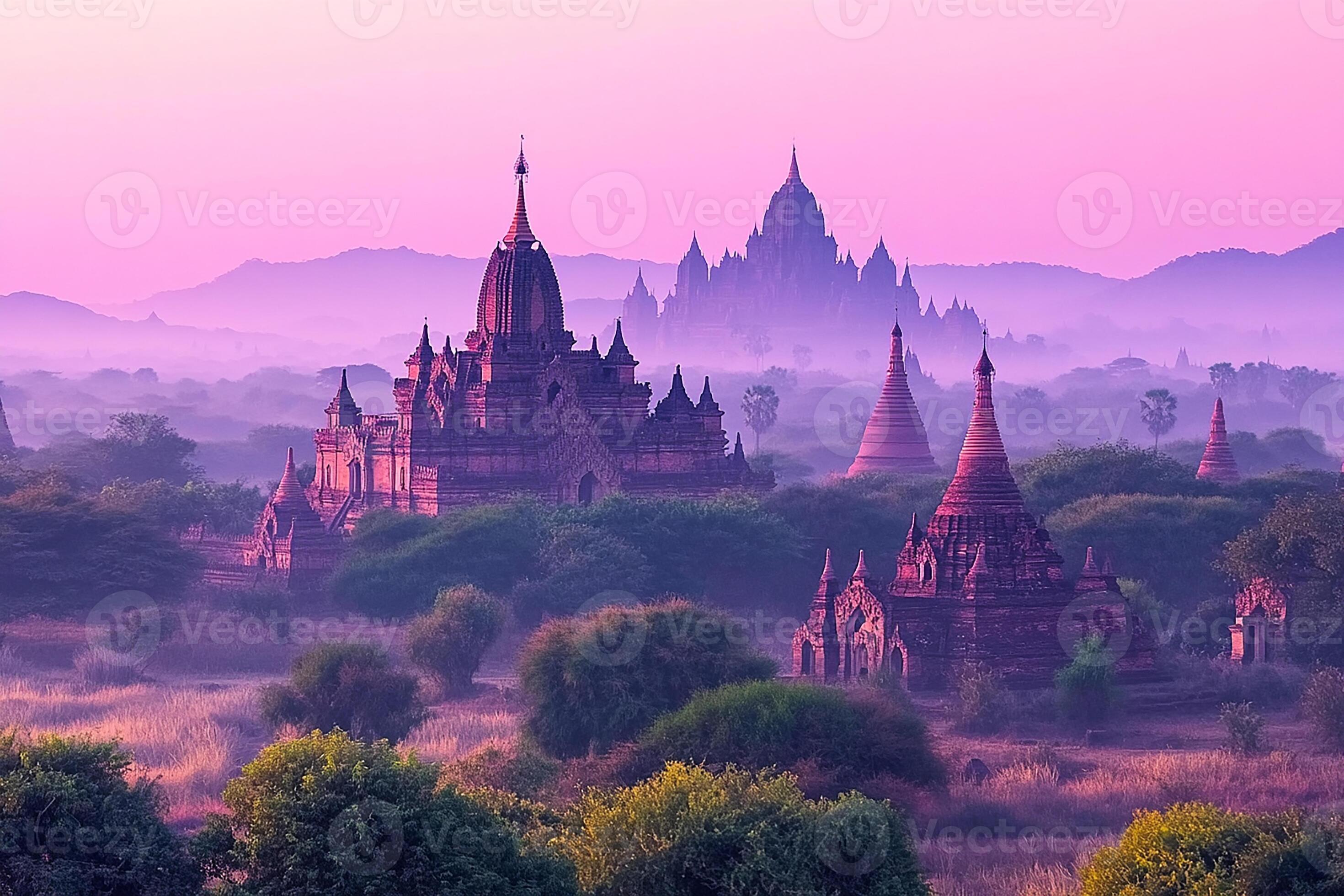 Bagan Temples Myanmar the beautiful tourist place 50686074 Stock Photo ... Bagan Temples Myanmar the beautiful tourist place 50686074 Stock Photo ...