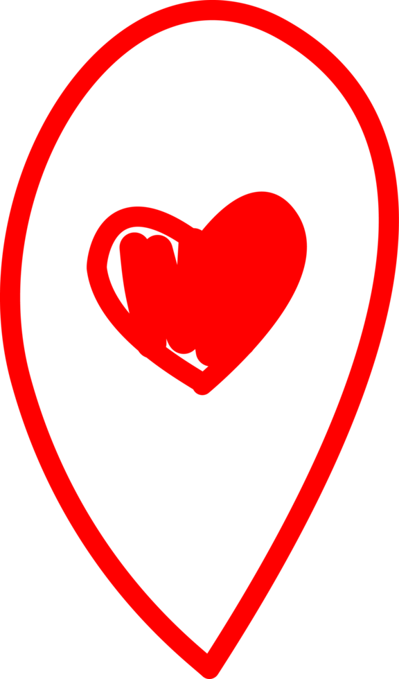 Doodle Hand Drawn Heart Love 50698762 Png