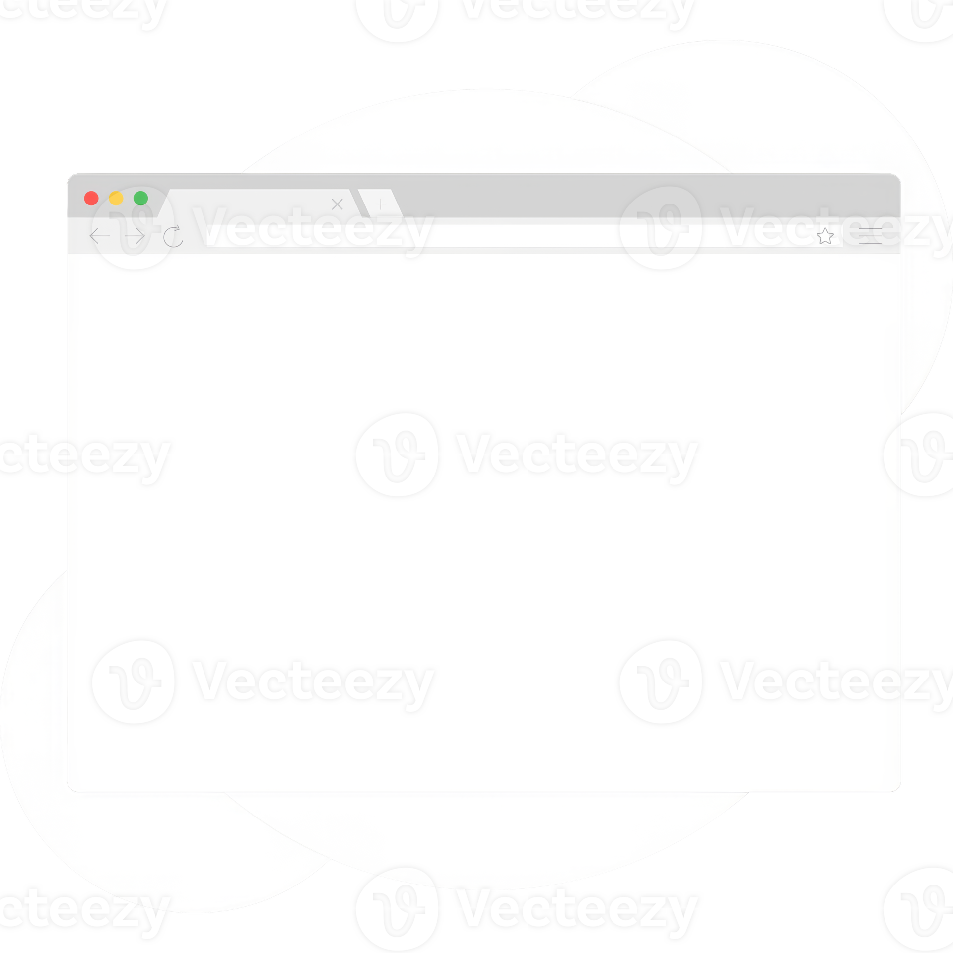 Browser window illustration. Browser or web browser in flat style. Window concept internet ...