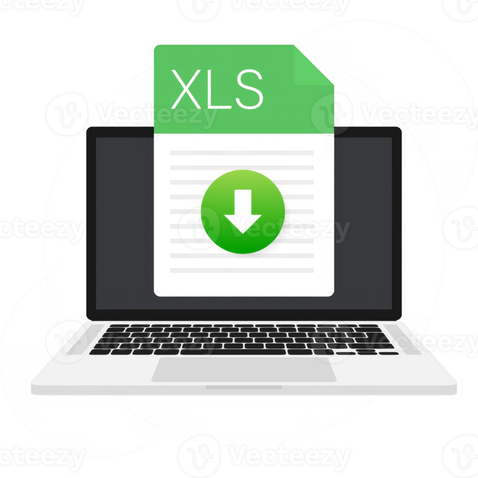 XLS file icon. Spreadsheet document type. Modern flat design graphic ... XLS file icon. Spreadsheet document type. Modern flat design graphic ...