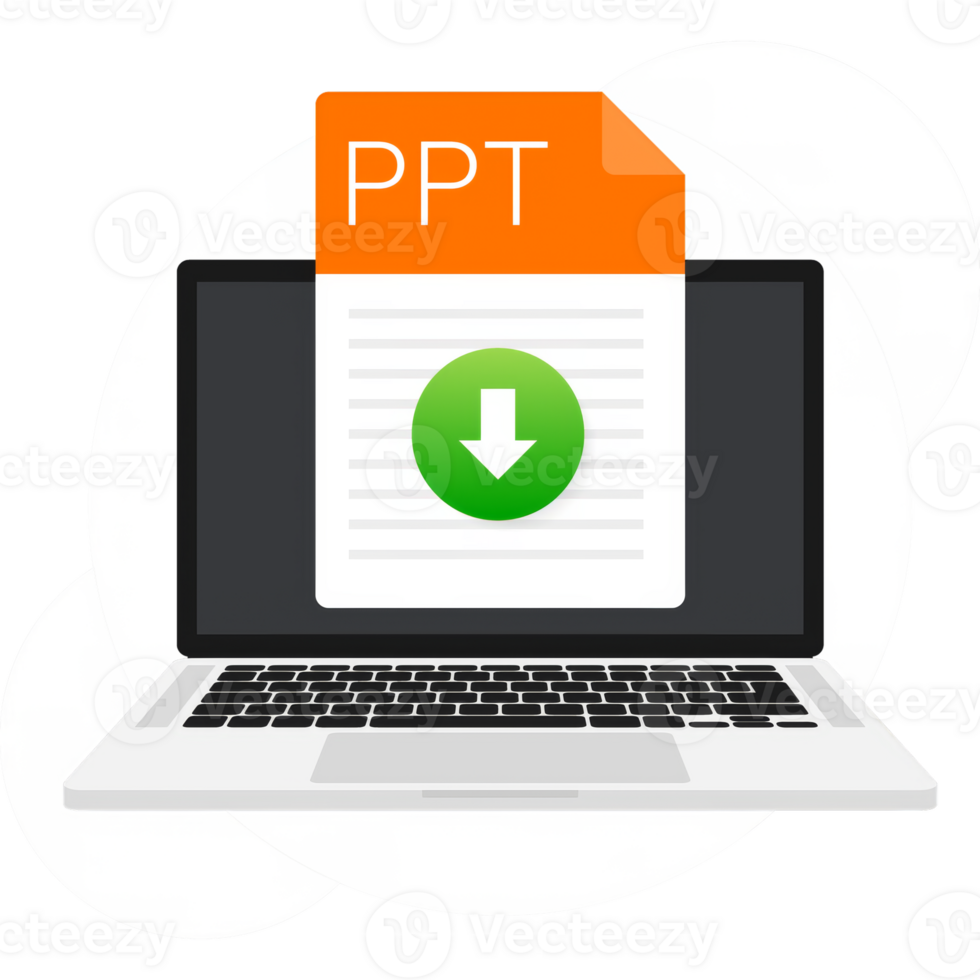 PPT file icon. Spreadsheet document type. Modern flat design graphic ... PPT file icon. Spreadsheet document type. Modern flat design graphic ...