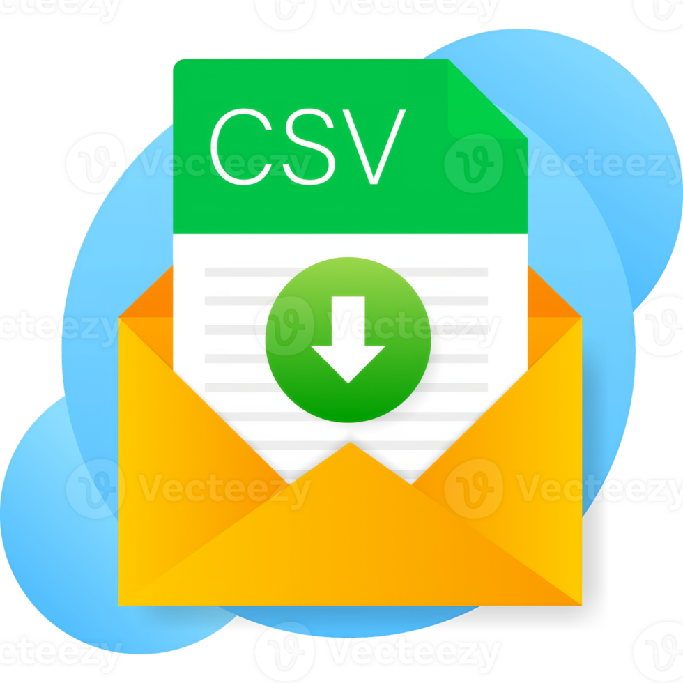 CSV file icon with laptop. Spreadsheet document type. Modern flat ... CSV file icon with laptop. Spreadsheet document type. Modern flat ...