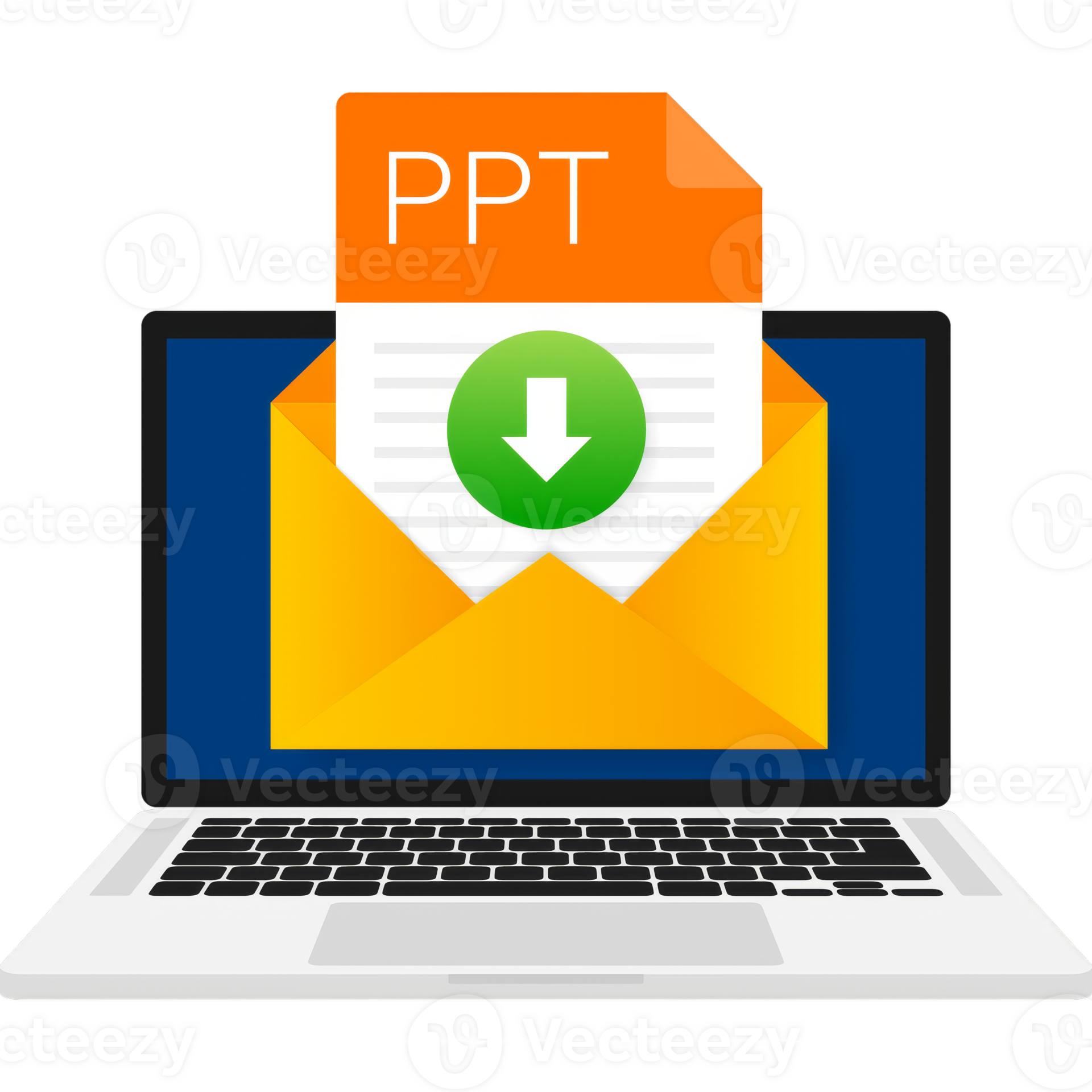 PPT file icon. Spreadsheet document type. Modern flat design graphic ... PPT file icon. Spreadsheet document type. Modern flat design graphic ...