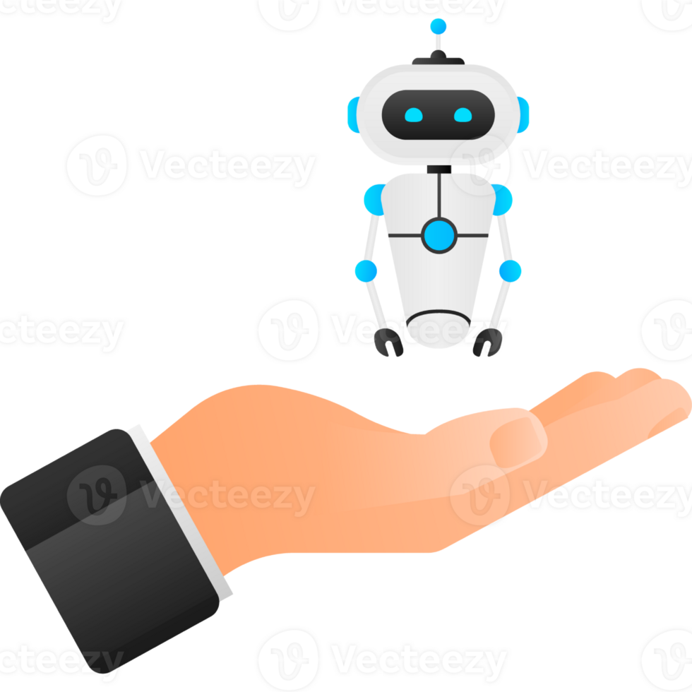 Chatbot Icon Concept Chat Bot Or Chatterbot Robot Virtual Assistance Of Website Or Mobile