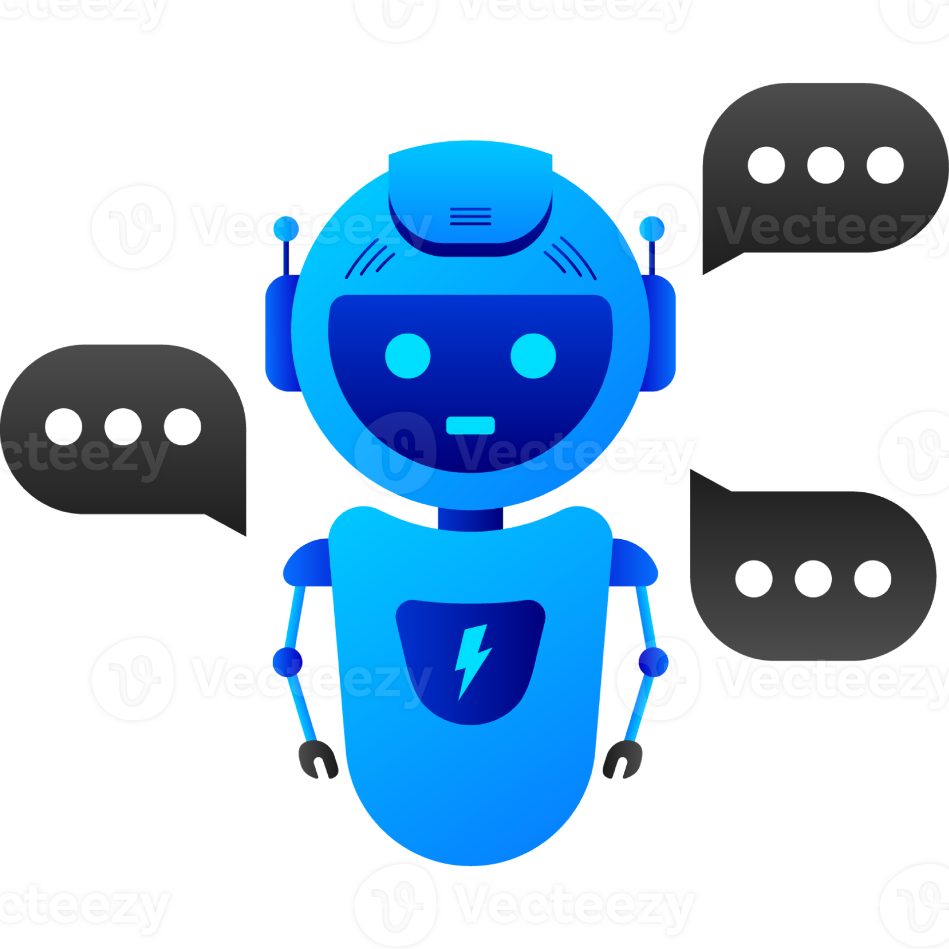 Chatbot Icon Concept Chat Bot Or Chatterbot Robot Virtual Assistance