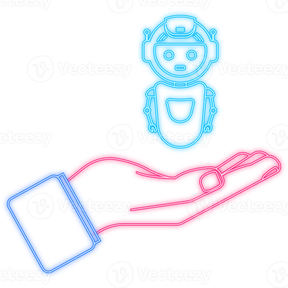 Chatbot Icon Concept Chat Bot Or Chatterbot Robot Virtual Assistance