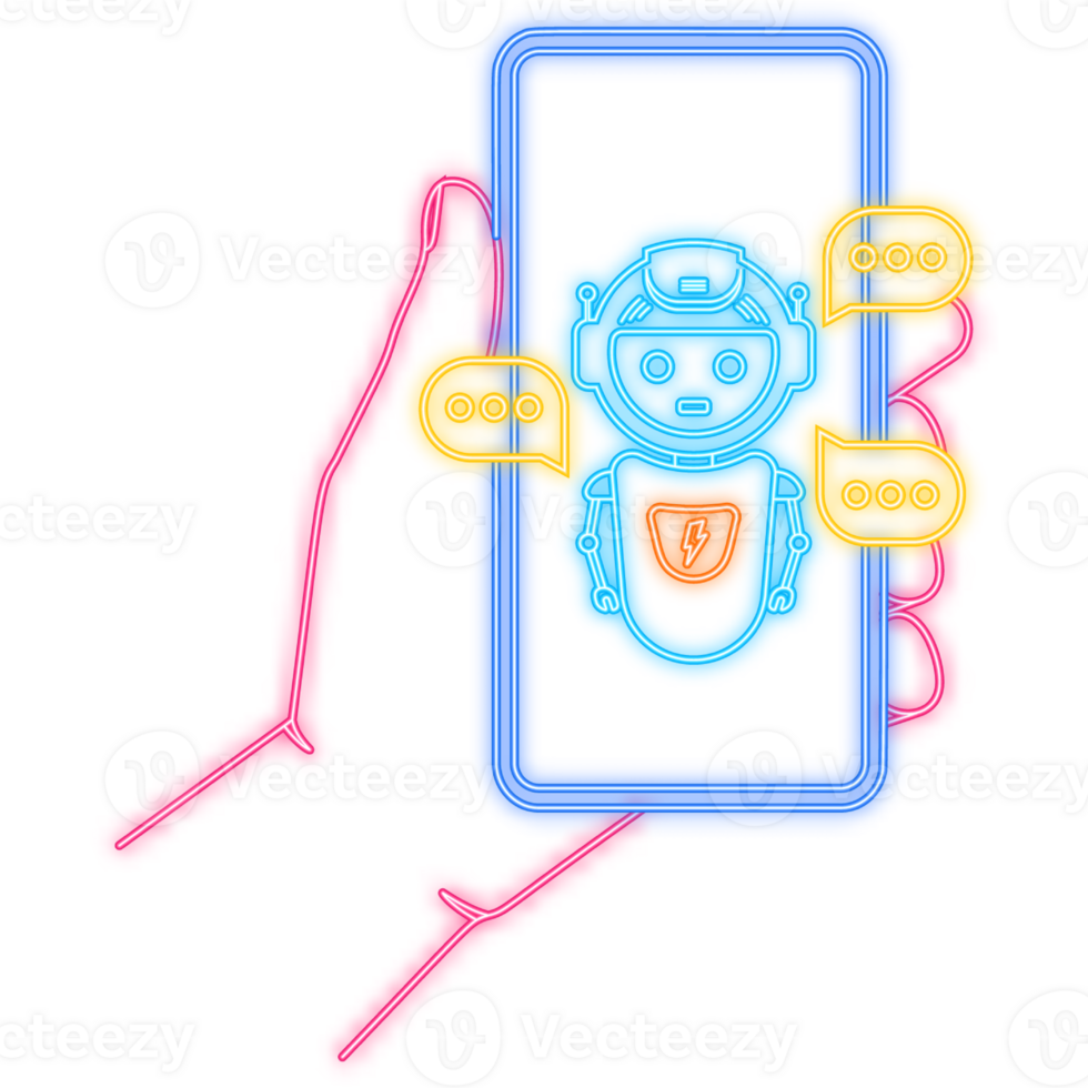Chatbot Icon Concept Chat Bot Or Chatterbot Robot Virtual Assistance