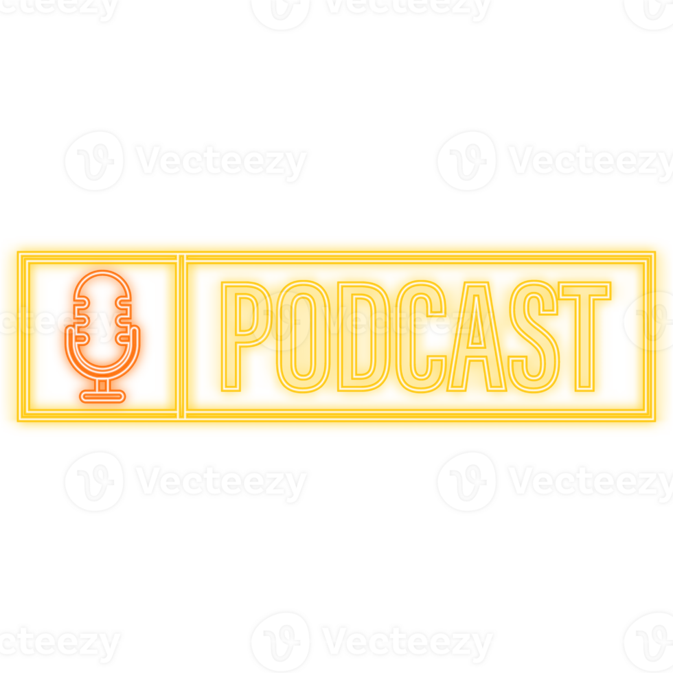 Neon Icon. Podcast. Badge, icon stamp logo stock illustration 50701408 PNG Neon Icon. Podcast. Badge, icon stamp logo stock illustration 50701408 PNG