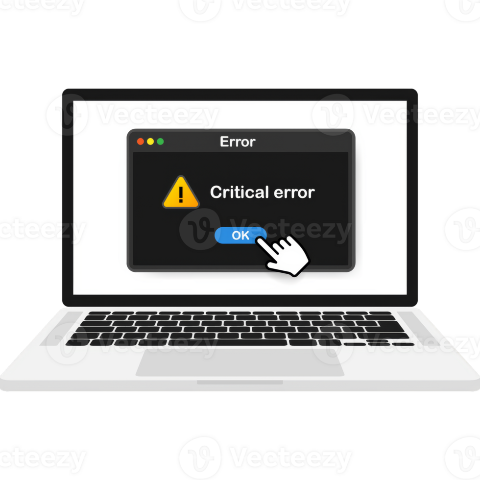 System error icon failure pc interface. Error message computer window ... System error icon failure pc interface. Error message computer window ...