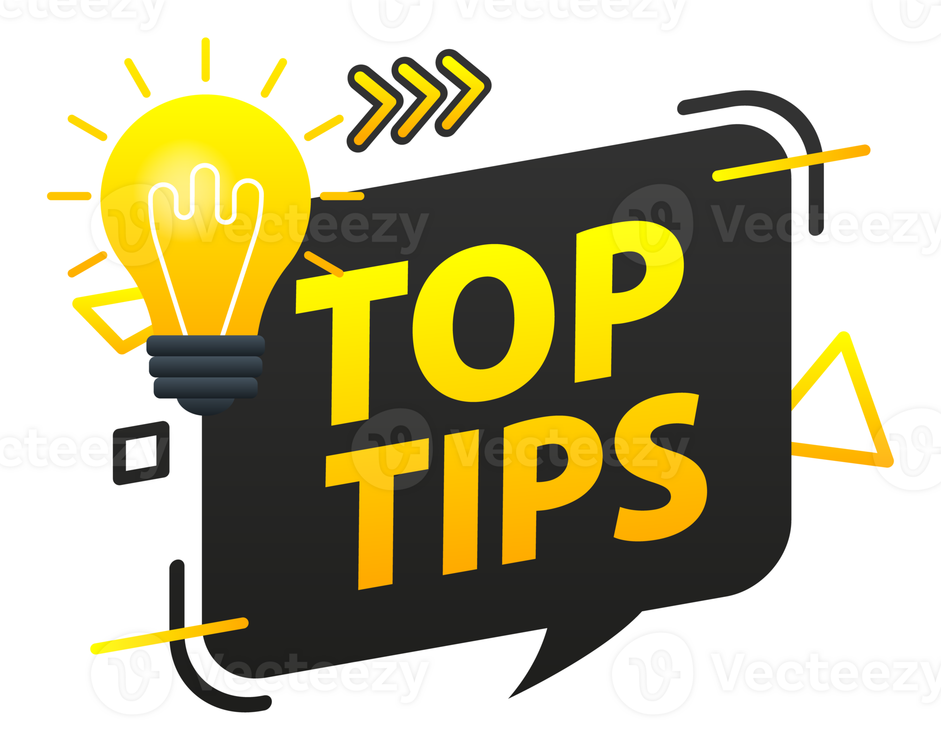 Top tips label with light bulb. Helpful tricks, tooltip 50703041 PNG Top tips label with light bulb. Helpful tricks, tooltip 50703041 PNG