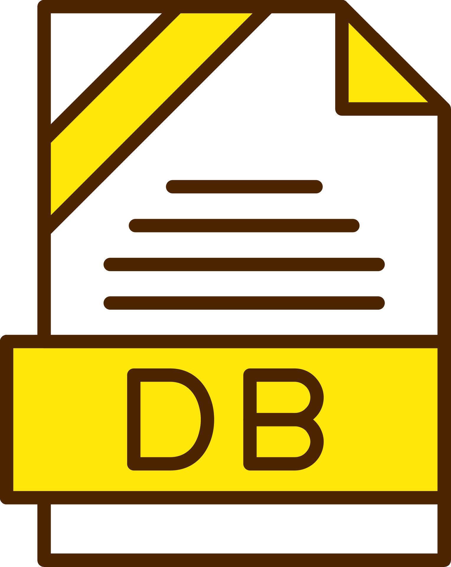 DB Icon Design 50728750 Vector Art at Vecteezy