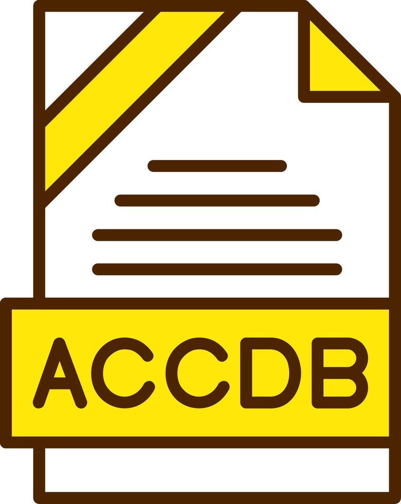 ACCDB Icon Design 50728929 Vector Art at Vecteezy