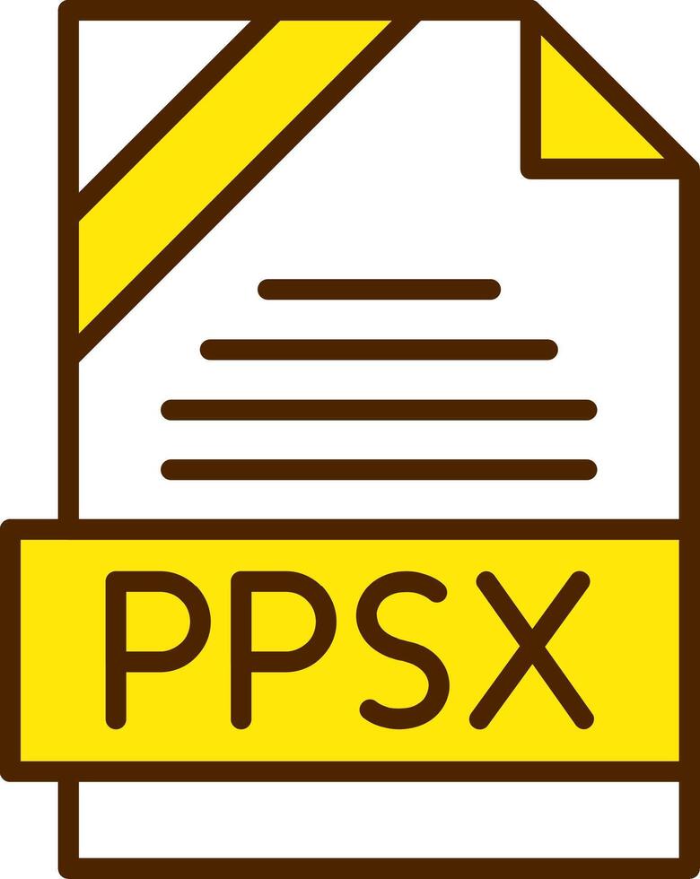 PPSX Format Icon Design 50728939 Vector Art at Vecteezy