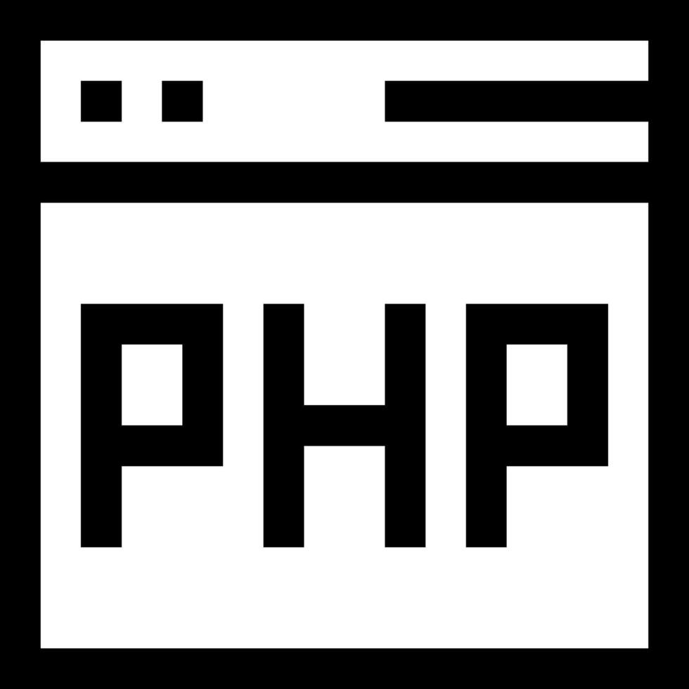 Php The Php Programming Language 50744749 Vector Art At Vecteezy