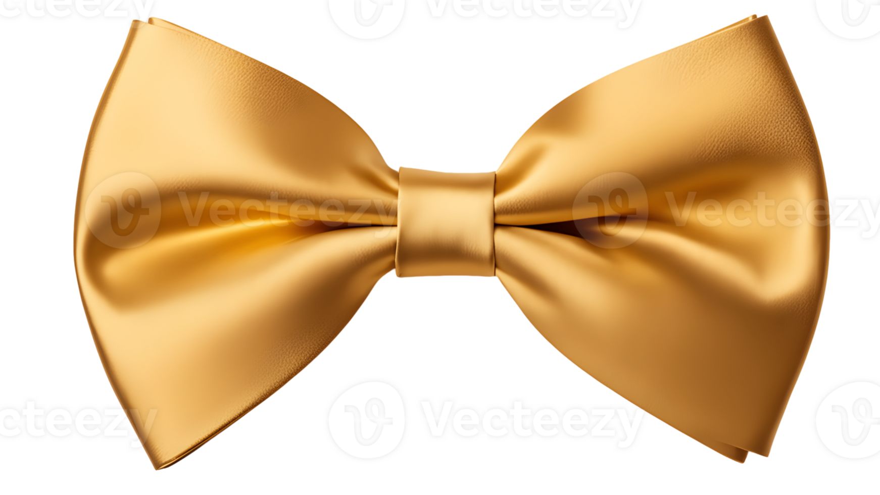 Golden Bow Tie Isolated on Transparent Background 50764163 PNG