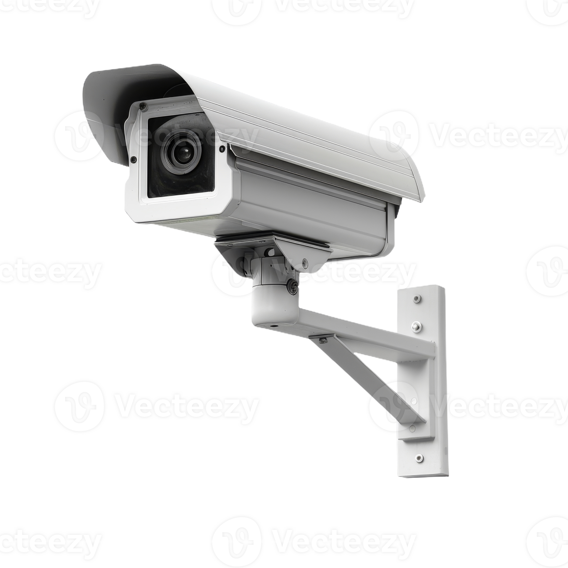 Cctv Security Camera System For Property Protection And Monitoring On Isolated Background