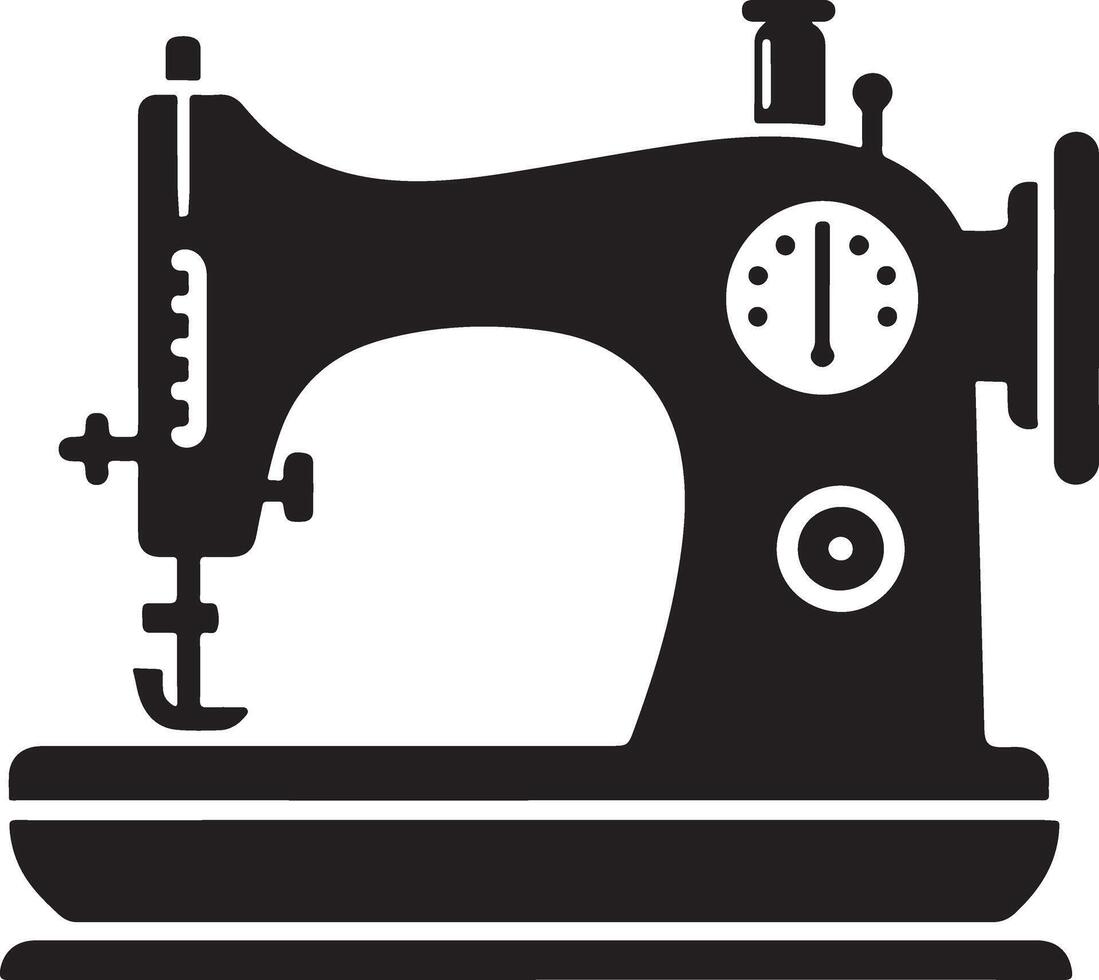 sewing machine old retro vintage icon stock illustration 50789190 ...