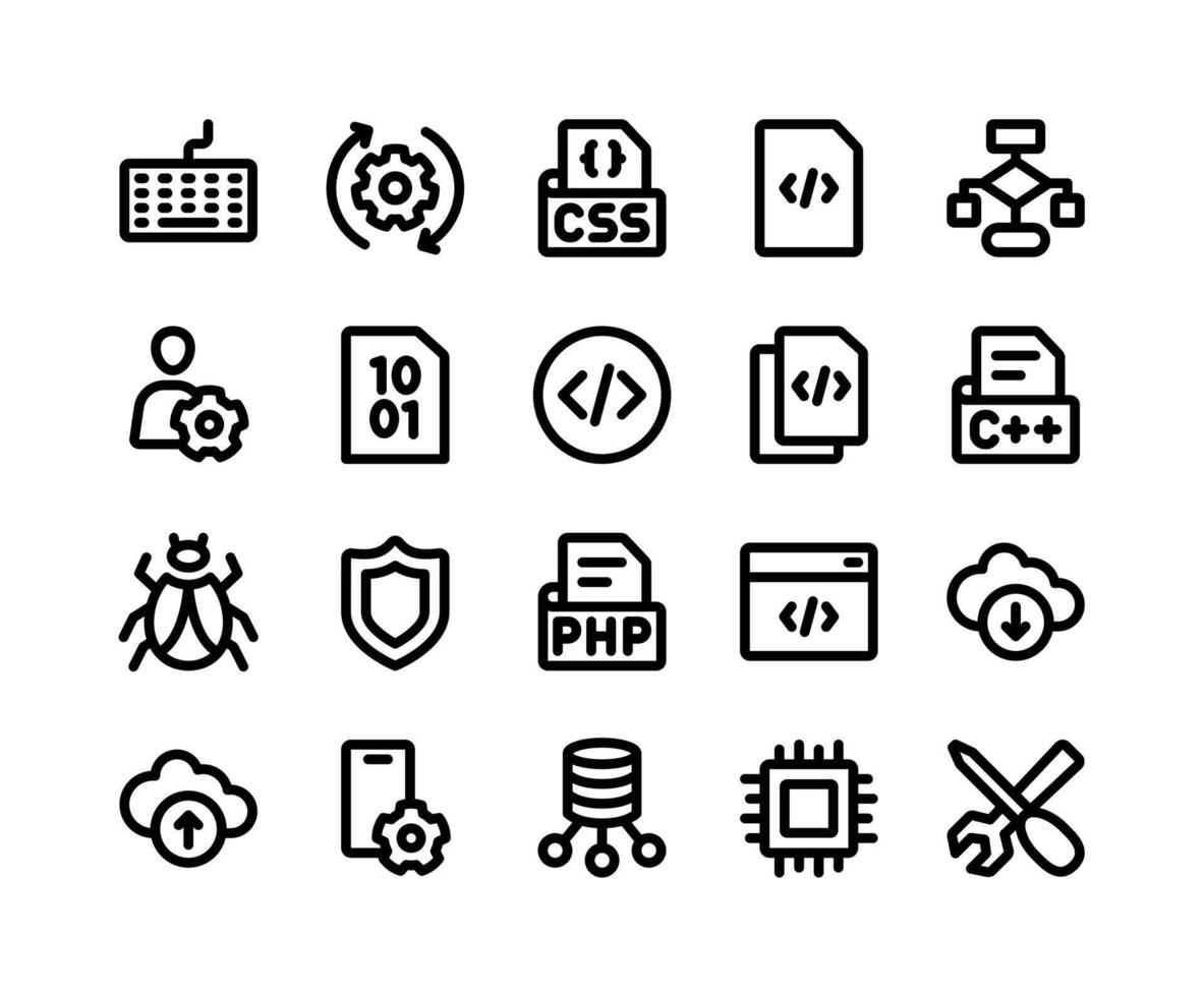 Coding and programming 50790785 Vector Art at Vecteezy