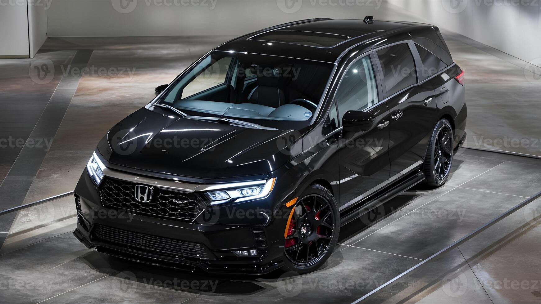 Honda Odyssey minivan, stylish family vehicle, luxury car for family trips, modern Honda Odyssey ...